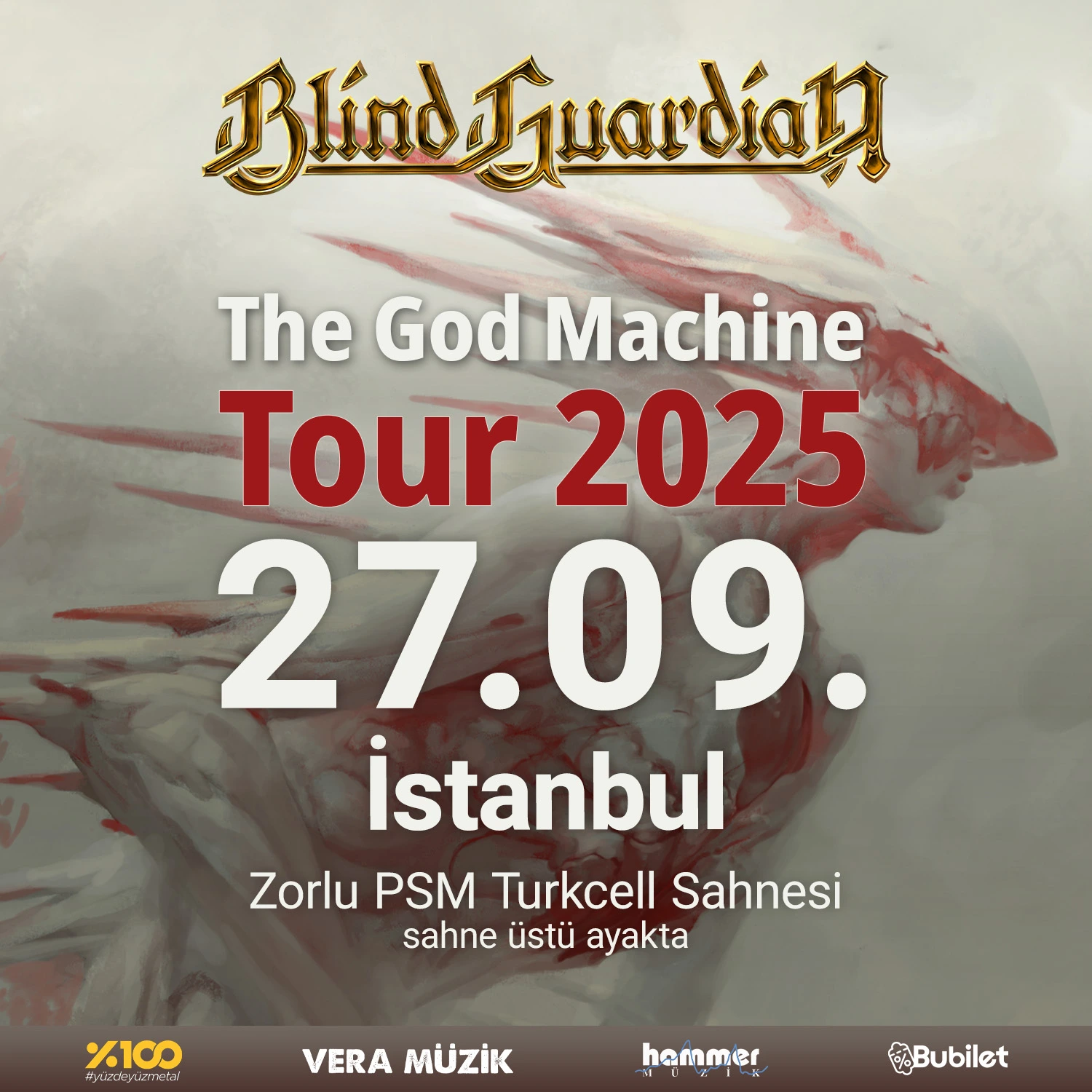Blind Guardian in Istanbul: The God Machine Tour 2025 - Faik Pasha ...